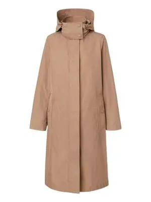 Burberry Detachable Hood Car Coat - Brown