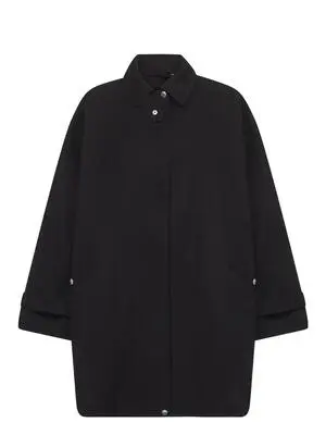 TOTEME Toteme Oversized Trench Jacket Black