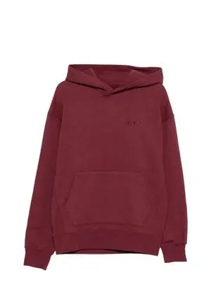 Amiri Long Sleeve Logo Hoodie - Red
