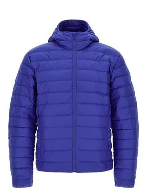 Canada Goose Stratus Tonal Label Hooded Jacket - Blue