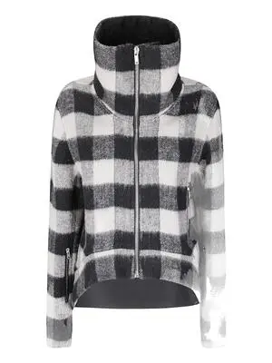 Rick Owens Rick Owens Exploder Checked Jacket Black