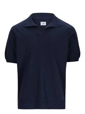 C.P. COMPANY C.P. Company Open Collar Polo Shirt