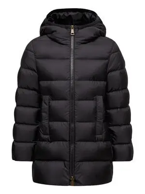 Moncler Logo Patch Padded Jacket - Black