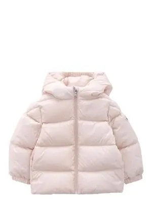 Moncler Quilted Hooded Down Jacket - Pink