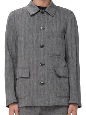 Dries Van Noten Single-breasted Casual Jacket - Gray