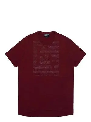 Emporio Armani T-shirt With Round Neck - Red