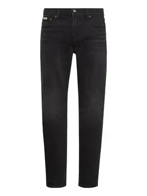 Calvin Klein Straight Cut Belt Loop Jeans - Black
