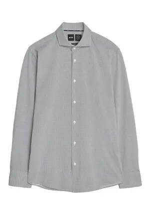 Hugo Boss Long-sleeved Shirt - Gray