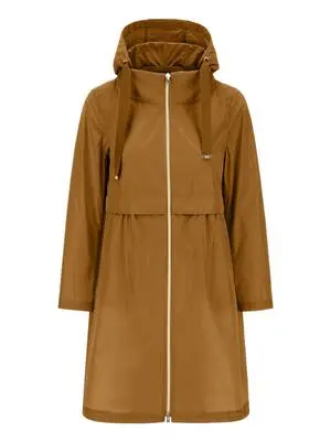 Herno Water-repellent Hooded Parka - Camel
