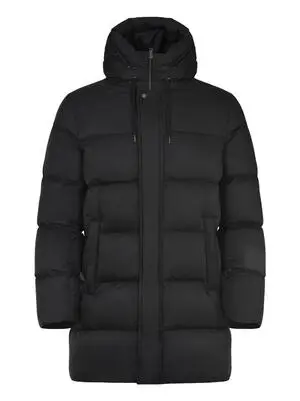 Herno High Collar Down Jacket - Black