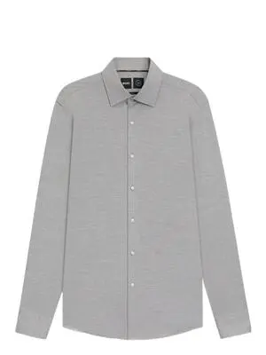 Hugo Boss Long-sleeve Button-fastening Shirt - Gray