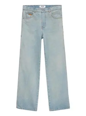MSGM Relaxed Carpenter Jeans - Gray