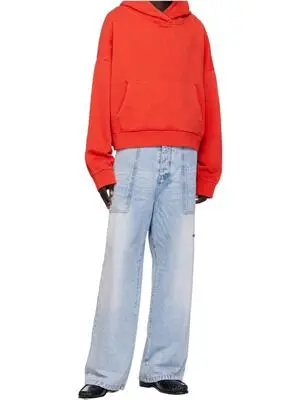 ENTIRE STUDIOS Entire Studios 510 GSM Organic Cotton Fleece Hoodie Red