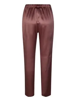 Antonelli Firenze Pleated Elastic Waist Pants - Red