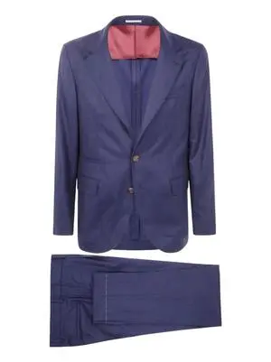 Brunello Cucinelli Two-button Wool Suit - No
