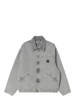 Carhartt Work In Progress Carhartt WIP Organic-Cotton Detroit Jacket Gray