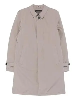 Herno Buttoned Coat - Nude