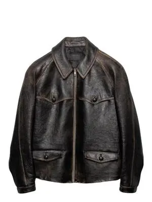 Prada Zip-up Jacket - Black