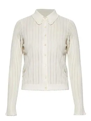 ULLA JOHNSON Ulla Johnson Lottie Openwork Knit Cardigan