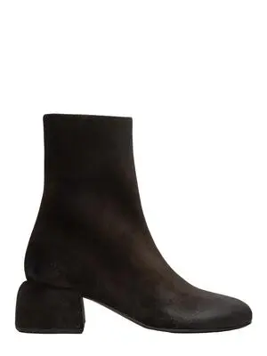 Marsèll Basata Suede Ankle Boots - Dark Brown
