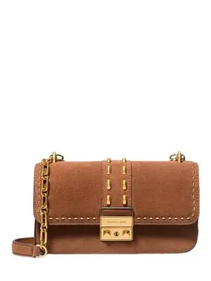 MICHAEL KORS Michael Michael Kors Tribeca Studded Chain Leather Shoulder Bag