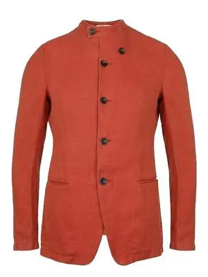 Emporio Armani Long Sleeve Jacket - Brown