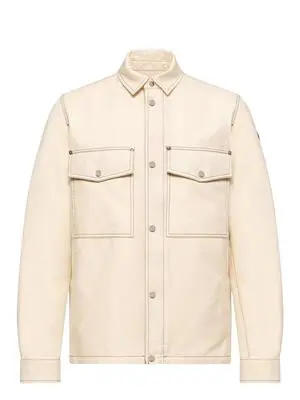 MONCLER Moncler Watagua Denim Jacket With Snap Buttons