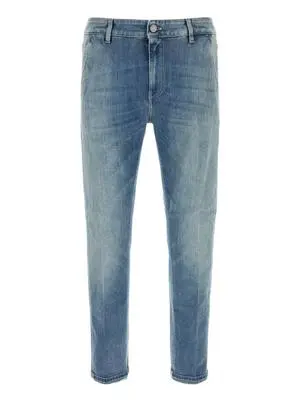 PT TORINO Five Pocket Slim Jeans - Blue
