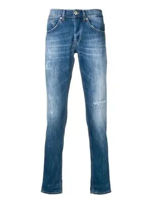 DONDUP Stonewashed Jeans - Blue