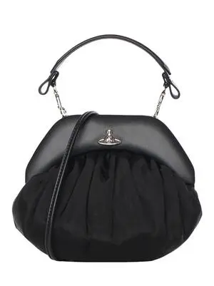 VIVIENNE WESTWOOD Orb Plaque Clutch Bag - Black