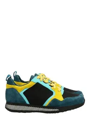 Gucci Tie-fastening Athletic Sneakers - Black