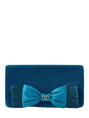 Valentino Garavani Mini Logo Shoulder Bag - Blue