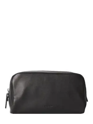 THE ROW Zipper Clutch - Black