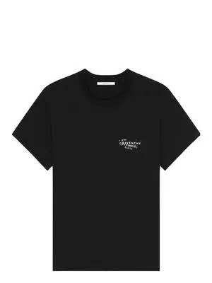 Givenchy Ink-effect Logo T-shirt - Black