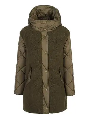 Herno Press-stud Fastened Hooded Jacket - Green