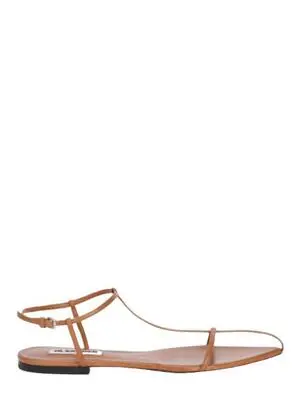 JIL SANDER Jil Sander Pointed Toe Caged Flat Sandals