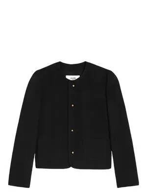 Celine Icone Jacket In Viscose - Black