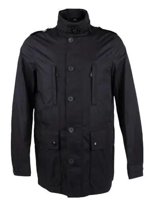 Burberry Long Sleeve Casual Jacket - Black