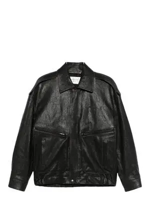 Saint Laurent Leather Jacket - Black