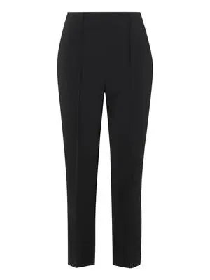 RÓHE Pleated Detail Cotton Pants - Black