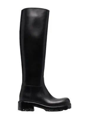 Bottega Veneta Strut High Boots - Black