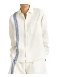 J.W.ANDERSON Jw Anderson Logo Printed Button-up Shirt - White