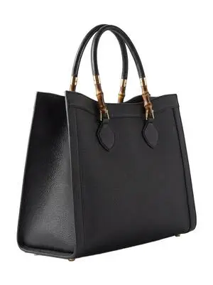 Gucci Gucci Bamboo Tote Bag Black