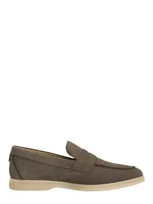 Bally Round-toe Slip-on Loafers - Brown