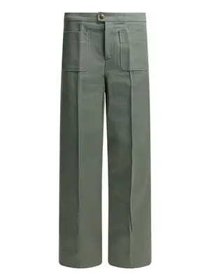 Soeur Straight-leg Casual Pants - Black