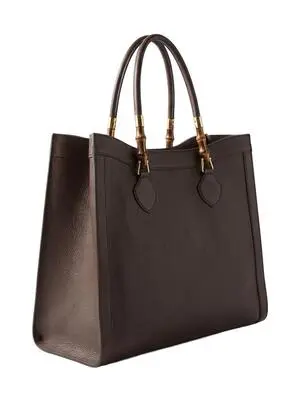 GUCCI Gucci Bamboo Detail Tote Bag