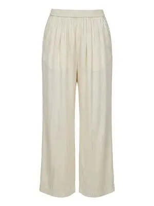 FORTE_FORTE Pleated Trousers - Nude