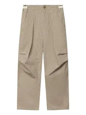 Isabel Marant Étoile Striped Relaxed Fit Trousers - Nude