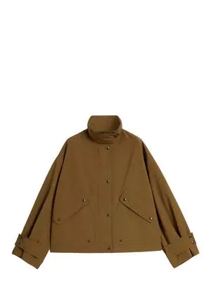 Aspesi Long-sleeved Zippered Casual Jacket - Brown