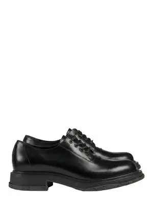 Gucci Lace-up Shoes With Tonal Logo - Black